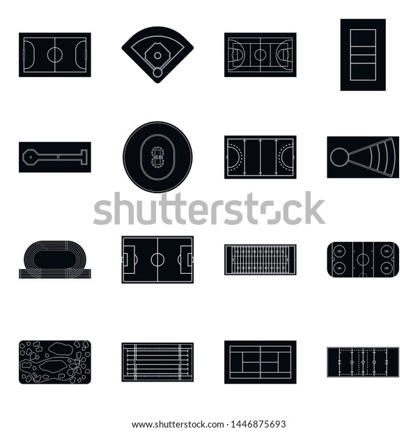 Vector Illustration Strategy Bullring Logo Set Stock Vector (Royalty ...