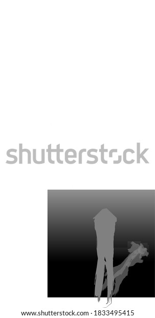 Vector Illustration Symbol On Upright Shape Stock Vector (Royalty Free ...