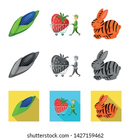 Vector Illustration Test Synthetic Symbol Set Stock Vector (Royalty ...