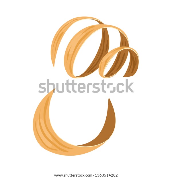 Vector Illustration Timber Sawdust Logo Collection: vector de stock ...