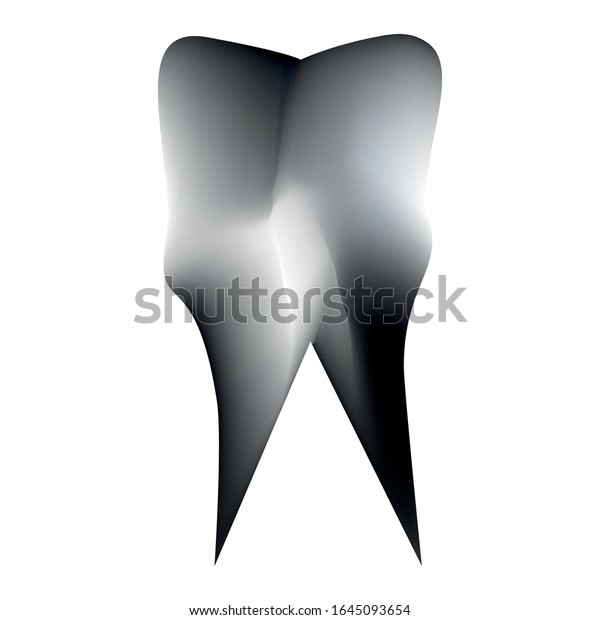 Vector Illustration Tooth Design Dentist Symbol Stock Vector (Royalty ...