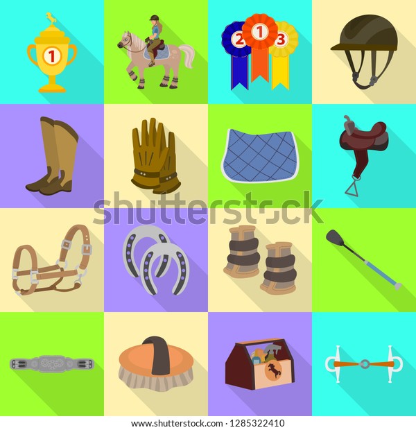 Vector Illustration Track Racing Logo Collection Stock Vector (Royalty ...