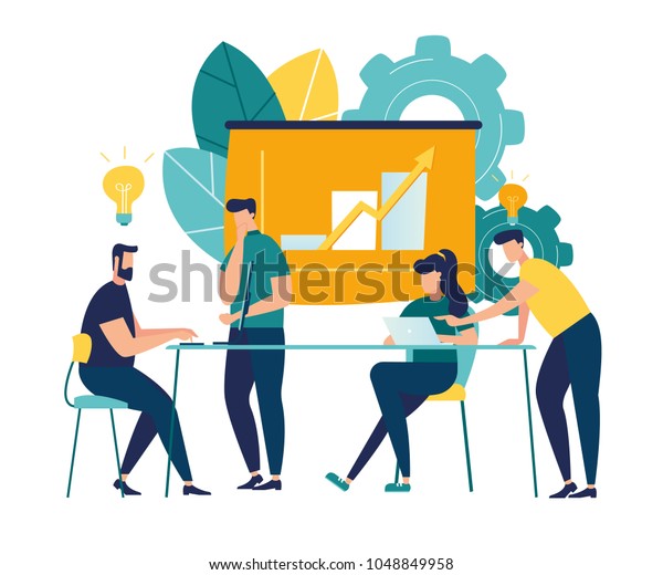 281,365 Teamwork Flat Design Vector Images, Stock Photos & Vectors ...