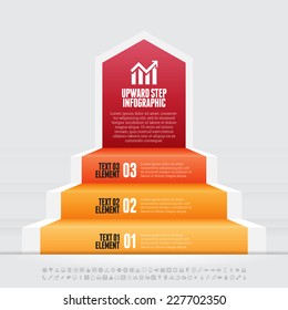 644 Upward steps infographic Images, Stock Photos & Vectors | Shutterstock