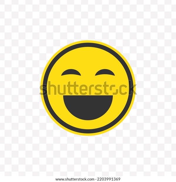 Vector Illustration Very Smile Emoticons Colored Stock Vector (Royalty ...