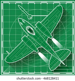 50 Old Airplane Blueprints Images, Stock Photos & Vectors | Shutterstock