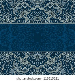 Vector Illustration Vintage Pattern Print Stock Vector (Royalty Free ...