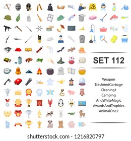Vector Illustration Weapons Animal Magic Garbage Stock Vector (Royalty ...