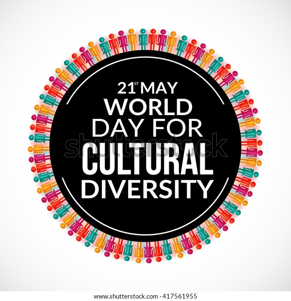 Vector Illustration World Day Cultural Diversity: เวกเตอร์สต็อก (ปลอด ...