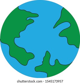 Vector Illustration World We Living Stock Vector (Royalty Free ...