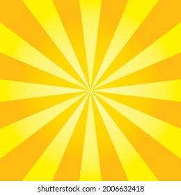 Vector Illustration Yellow Orange Flash Gradationsquare Stock Vector ...