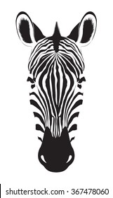 6,824 Zebra head vector Images, Stock Photos & Vectors | Shutterstock