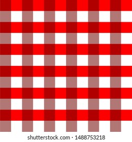 Vector Illustrationbackground Seamless Red Scotch Pattern Stock Vector ...