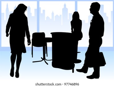 19,423 Silhouette man at desk Images, Stock Photos & Vectors | Shutterstock