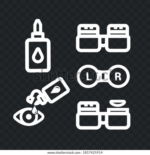 Vector Image Contact Lens Box Icon Stock Vector (Royalty Free ...
