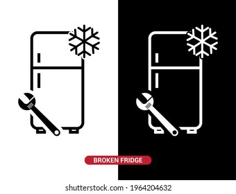 800 Broken Fridge Stock Vectors, Images & Vector Art | Shutterstock