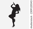 Singer Silhouette Royalty-Free Images, Stock Photos & Pictures ...