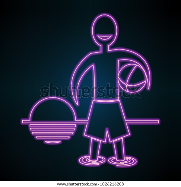 Vector Image Stick Figure Resting On Stock Vector (Royalty Free ...