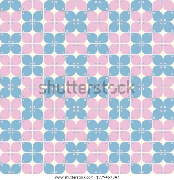 Vector Indonesian Batik Kawung Geometric Flower Stock Vector (Royalty ...