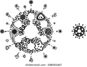 611 Virulent cells Images, Stock Photos & Vectors | Shutterstock