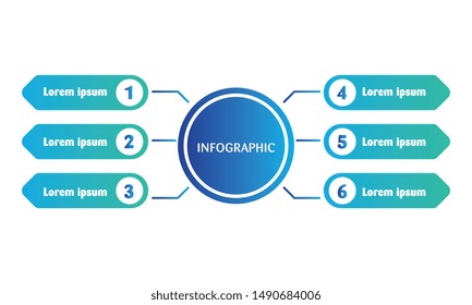 Modern Eye Catching Chart Data Timeline: เวกเตอร์สต็อก (ปลอดค่า ...
