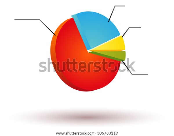Vector Infographics Diagram Template Cycle Diagram Stock Vector ...