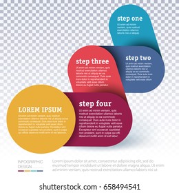 Vector Infographics Layout Step By Step Stock Vector (Royalty Free ...