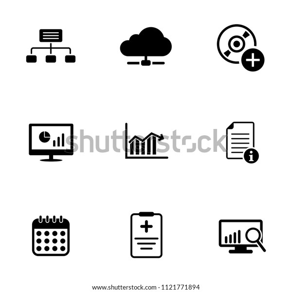 Vector Information Icons Set Graphic Design Stock Vector (Royalty Free ...