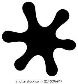 Vector Ink Splash Clipart Design That Stock Vector (Royalty Free ...