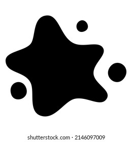Vector Ink Splash Clipart Design That Stock Vector (Royalty Free ...