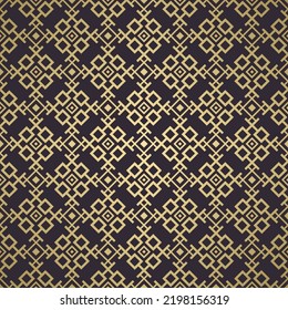 Vector Islamic Persian Geometric Square Grid Stock Vector (Royalty Free ...