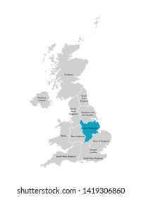 630 East midlands map Images, Stock Photos & Vectors | Shutterstock