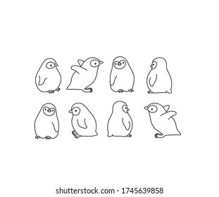 2,332 Contour Penguin Images, Stock Photos & Vectors | Shutterstock
