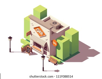 Vector Isometric Toy Store Signboard Awning Stock Vector (Royalty Free ...
