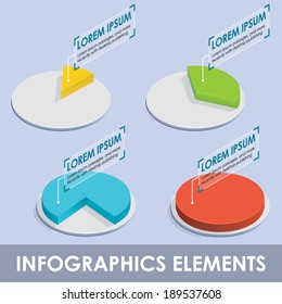 Vector Isometric Infographic Diagrams Stock Vector (Royalty Free ...