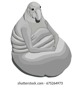 Vector Isometric Meme Homunculus Loxodontus: vetor stock (livre de ...