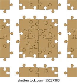 726 16 pieces puzzle Images, Stock Photos & Vectors | Shutterstock