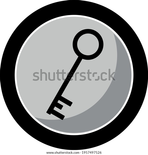 Vector Key Icon Great Icons Signs Stock Vector (Royalty Free ...