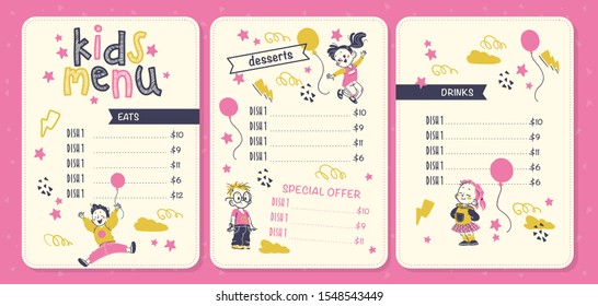 15,793 Kids menu characters Images, Stock Photos & Vectors | Shutterstock