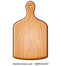 Vector Kitchen Cutting Board Cartoon Stock Vector (Royalty Free ...