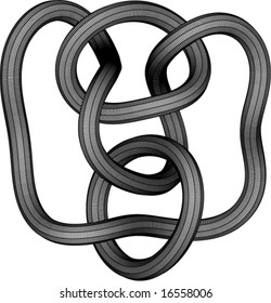 Vector Knot Illustration Stock Vector (Royalty Free) 16558006 ...