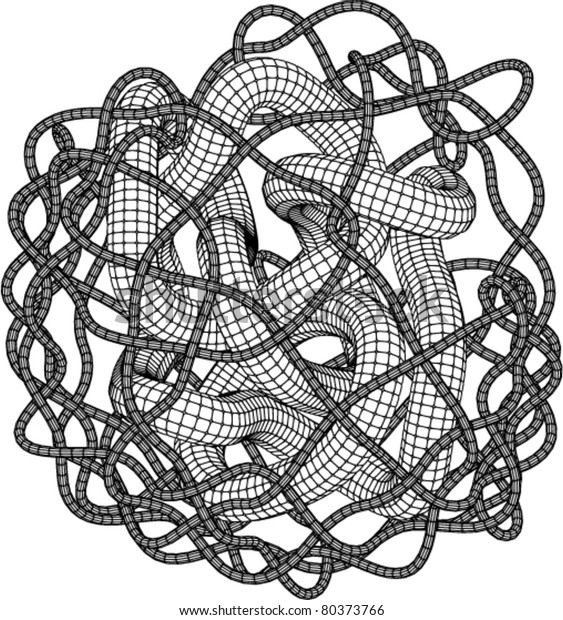 Vector Knot Illustration Stock Vector (Royalty Free) 80373766 ...