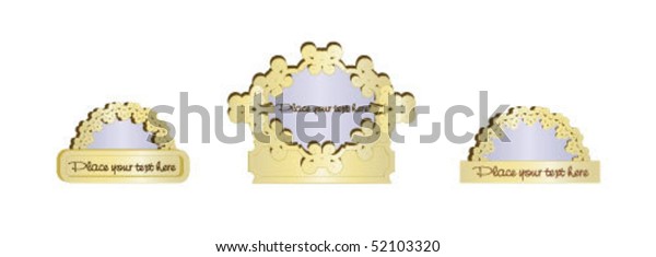 Vector Labels Food Beverages Stock Vector (Royalty Free) 52103320 ...