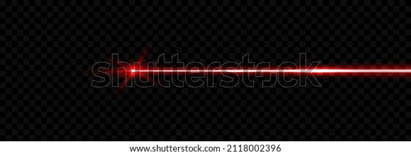 Vector Laser Beam Png Red Laser Stock Vector (Royalty Free) 2118002396 ...