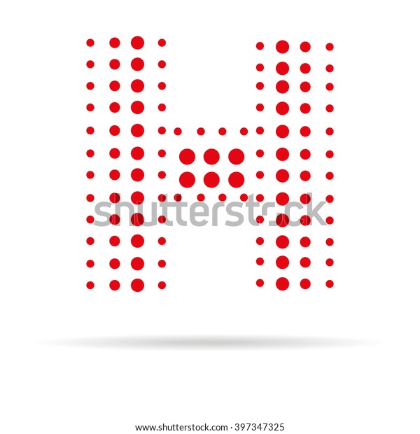 Vector Letter H Symbol Icon Stock Vector (Royalty Free) 397347325 ...