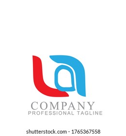 Vector Letter La Modern Style Stock Vector (Royalty Free) 1765367558 ...