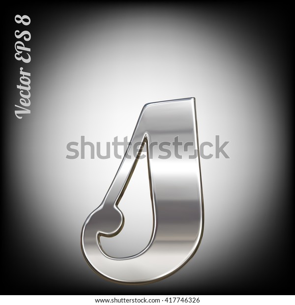 Vector Letter S Metal Alphabet Lovercase Stock Vector (Royalty Free ...