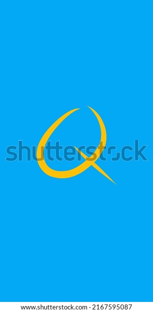 Vector Lettering Q Alphabet Art Style Stock Vector (Royalty Free ...