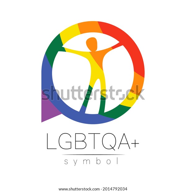 Vector Lgbtqa Logo Symbol Pride Flag: เวกเตอร์สต็อก (ปลอดค่าลิขสิทธิ์ ...