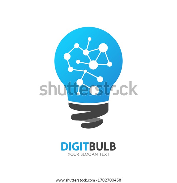 Vector Light Bulb Logo Inspiration Icon: เวกเตอร์สต็อก (ปลอดค่า ...